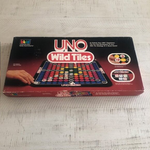 International Games | Games | Vintage 986 Uno Wild Tiles | Poshmark